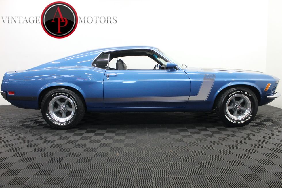 1970 Mustang Blue Colors