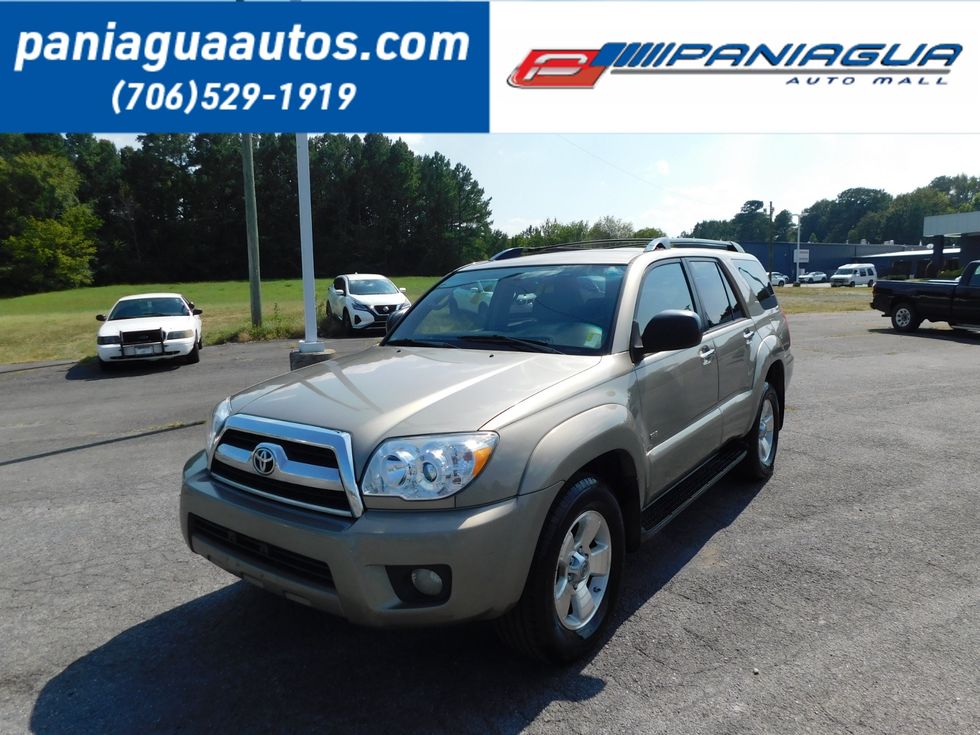 2007 Toyota 4runner Silver