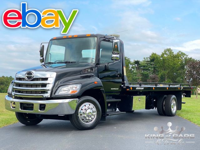 2013 Hino 258 Diesel 1-Owner 2-CAR TOW TRUCK ROLLBACK ONLY 46K MILES ...