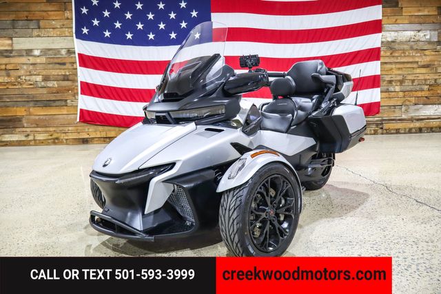 2022 Can-Am Spyder RT Limited Cruiser Trike Touring Low Miles Trailer