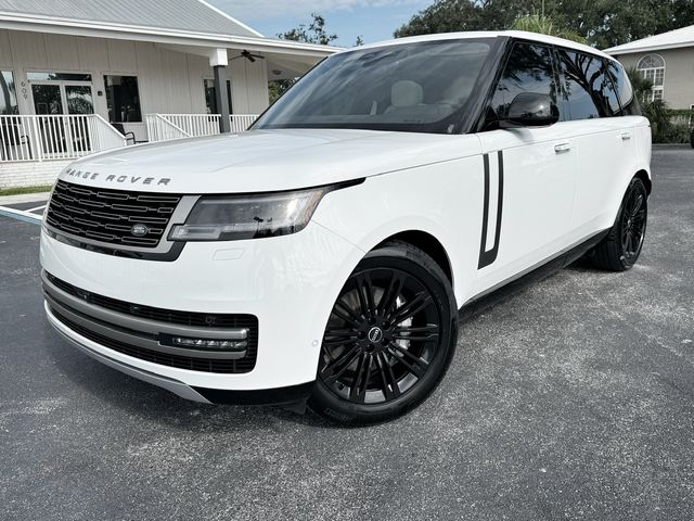 2025 Land Rover Range Rover LWB LONG WHEEL BASE 7 PASSENGER WHITE/WHITE ...